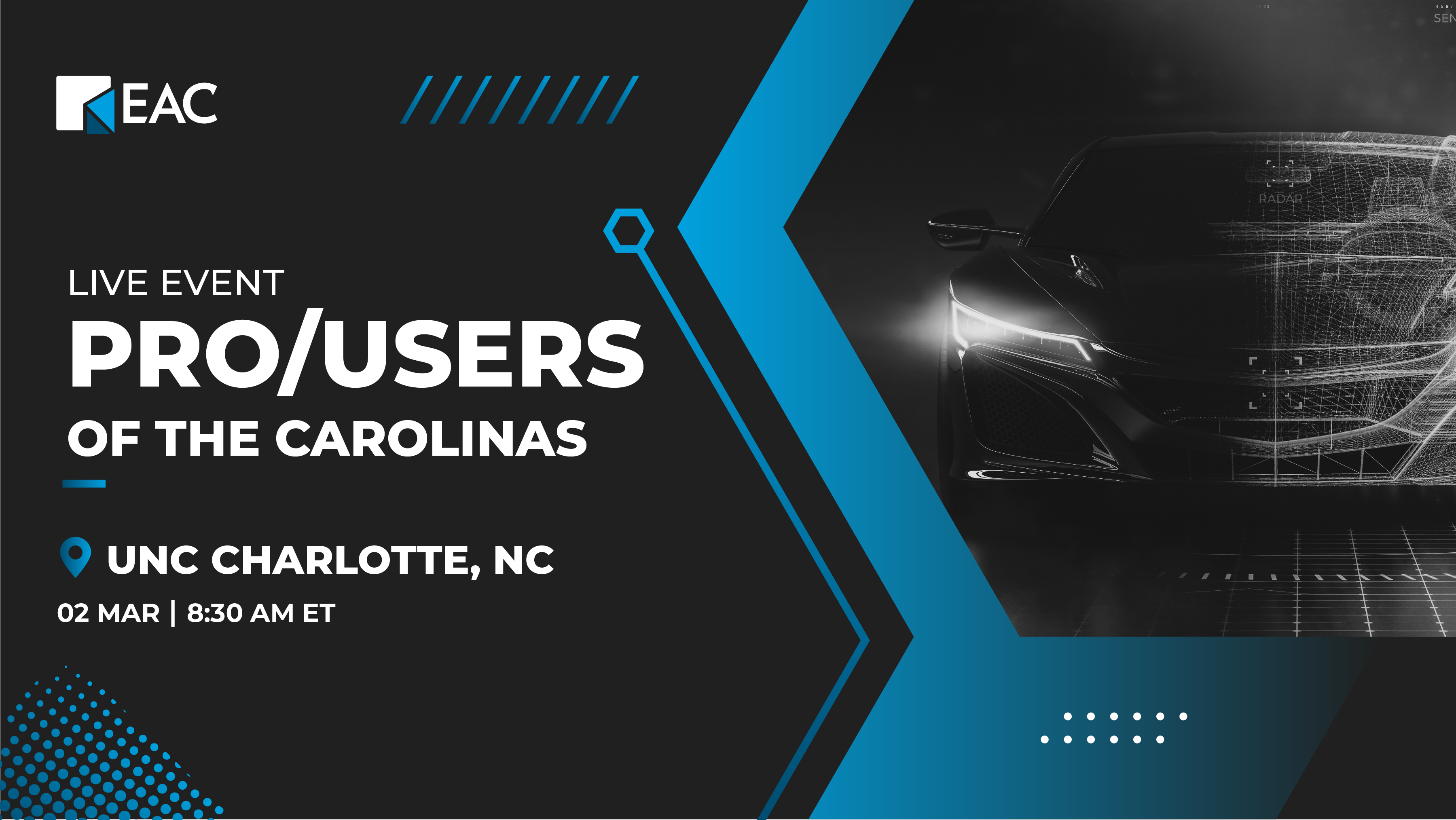 Spring Pro/Users of the Carolinas UNCC - EAC Product Development Solutions